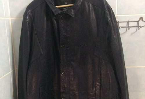 Кожаная куртка мужская Brioni. Италия. Размер 5XL