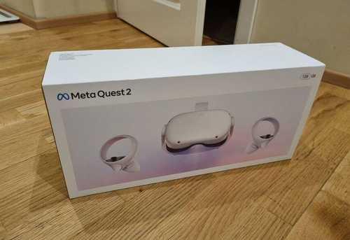 Oculus quest 2 128Gb в идеале + переходник на очки