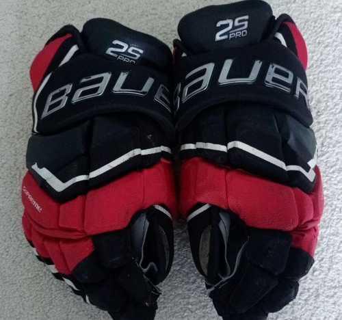 Перчатки хоккейные (краги) Bauer 2s Pro р-р. 14'