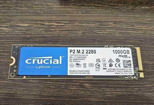 Ssd m2 nvme 1tb Crucial