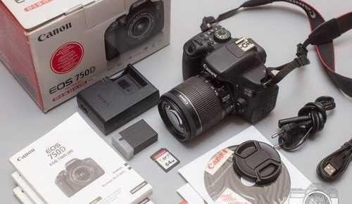 Canon EOS 750D Kit EF-S 18-55mm IS STM