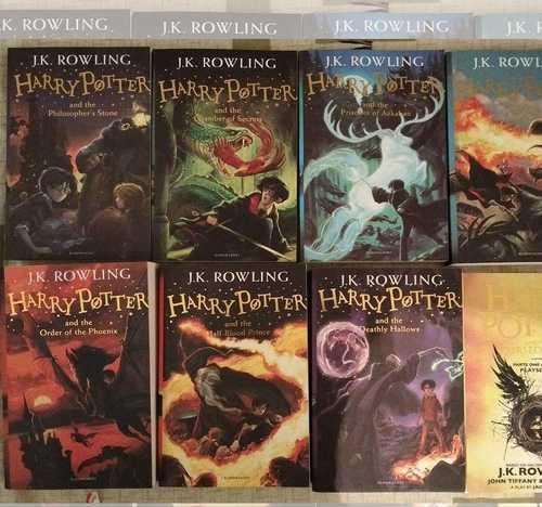 Harry potter all books in English