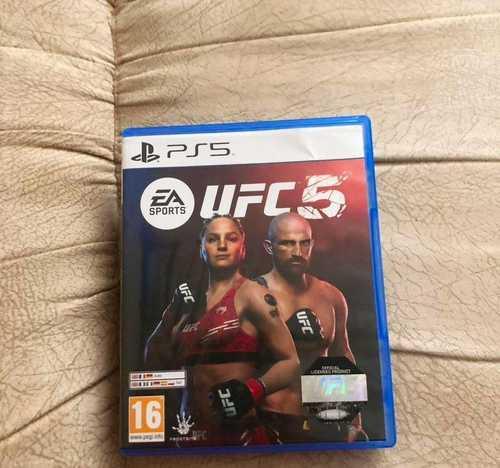 Ufc5 ps5 диск