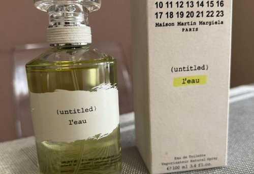 Туалетная вода Maison Margiela untitled l'eau