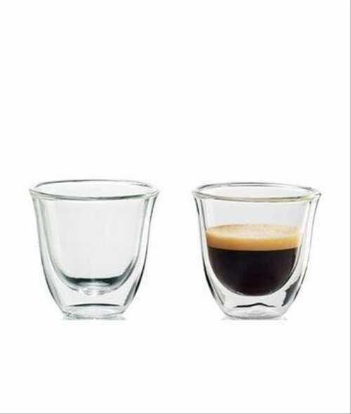 Набор стаканов espresso для кофемашины DeLonghi 60
