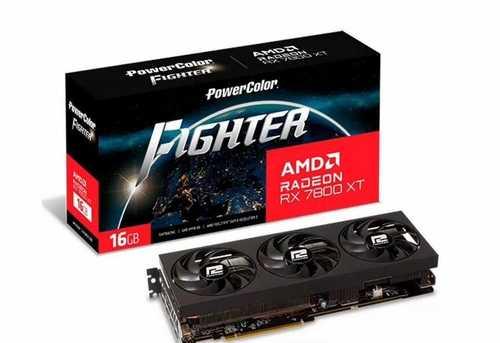 AMD PowerColor RX 7800 XT Fighter 16GB Ситилинк