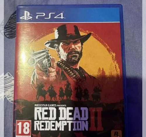 Red dead redemption 2 ps4 диск