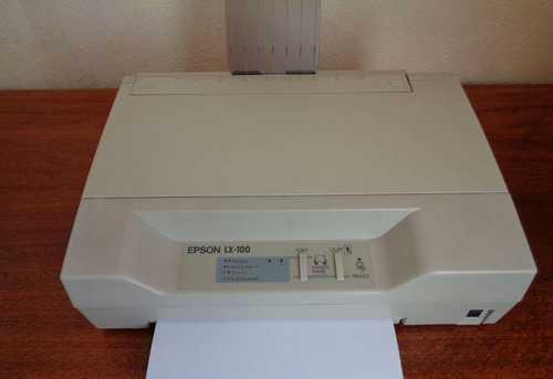 Epson LX-100 (вечный, матричный, печать A4/рулоны)