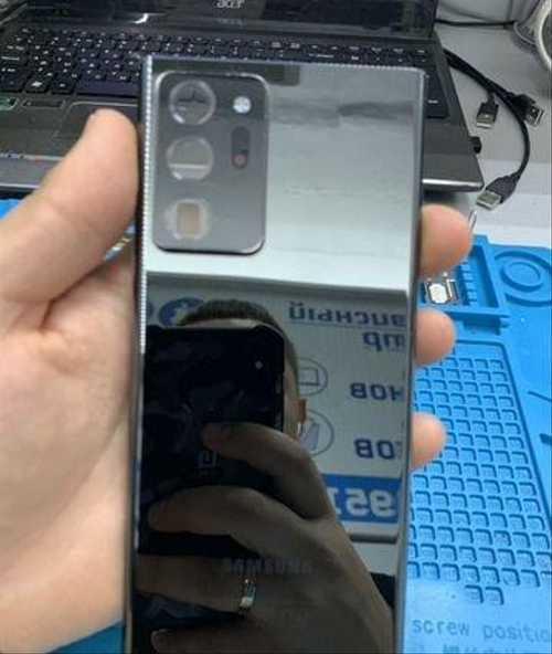 Samsung note 20 ultra задняя крышка оригинал