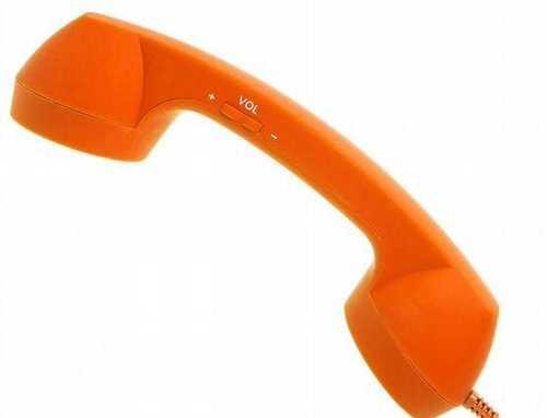Ретро трубка для смартфона gsmin Retro (Оранжевый)
