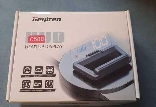 Geyiren c500 авто проектор на лобовое стекло