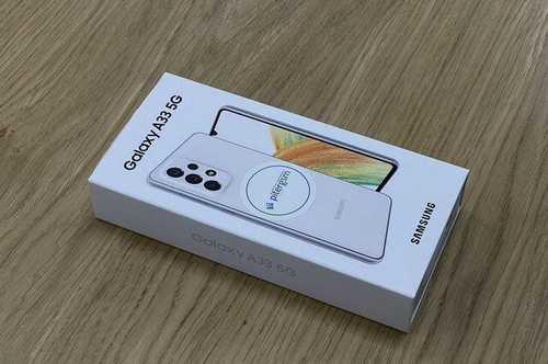 Samsung Galaxy A33 5G 8/128 гб, белый