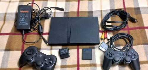 Sony playstation 2 slim PS2 чипованная (обмен)