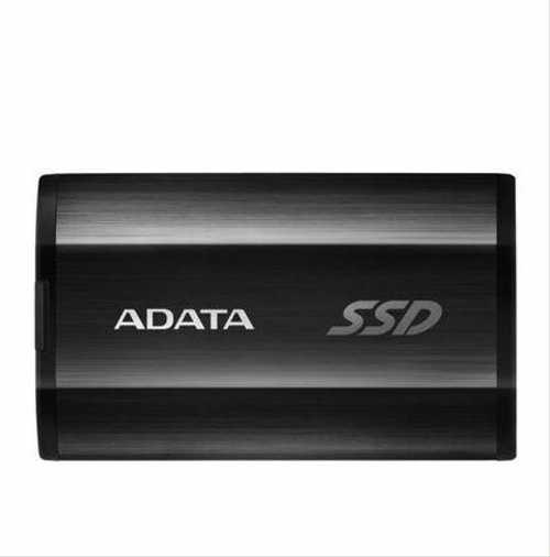 Внешний SSD adata ASE800 1 тб черный