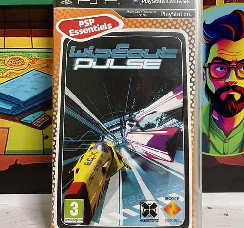 Wipeout Pulse Игра PSP Эксклюзив