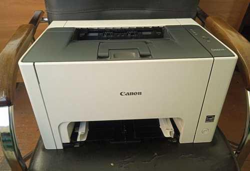 Цветной лазерный принтер canon 7018