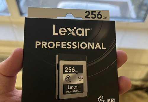 CFExpress Type B Lexar 256gb новая