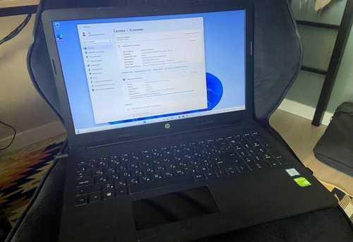 Ноутбук hp laptop 15-da0156ur Intel Core i5