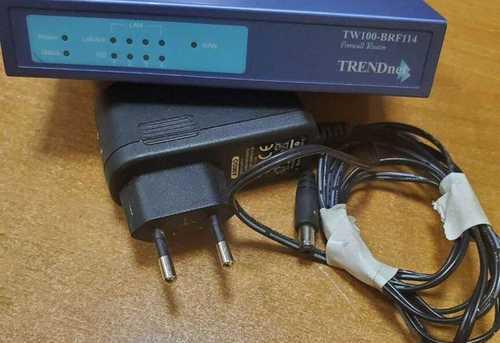 Маршрутизатор роутер Trendnet TW100-BRF114