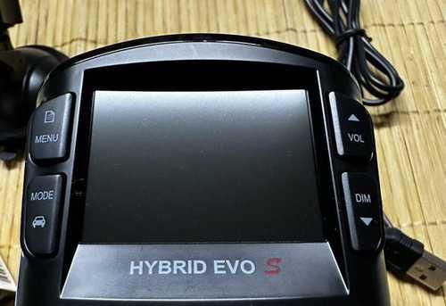 Видеорегистратор + радар детектор Hybrid Evo S