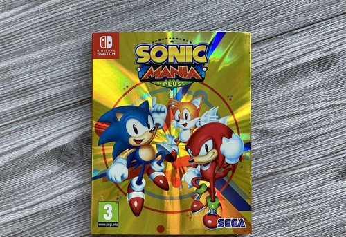 Sonic Mania + nintendo switch лицензия