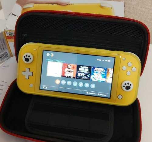 Nintendo switch lite прошитая