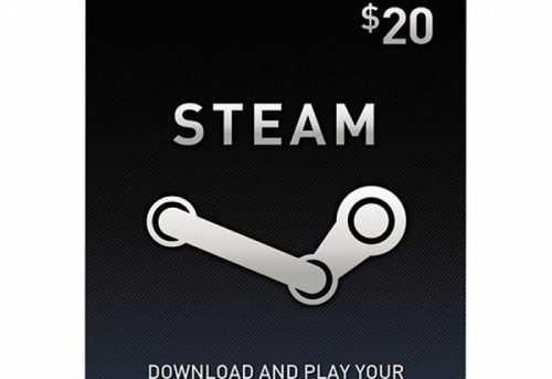 Подарочная карта steam / Steam Gift Card