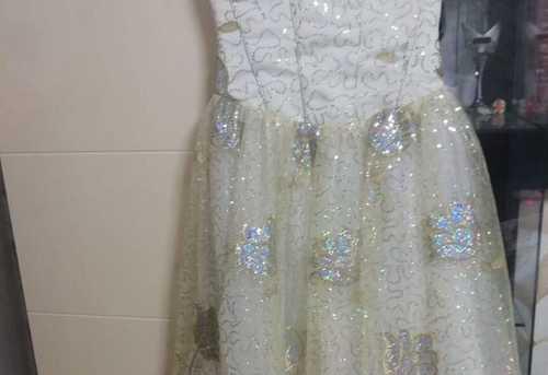 Платье праздничное нарядное на выпускной140