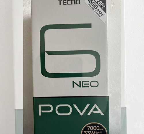 Tecno Pova 6 Neo, 8/128 ГБ