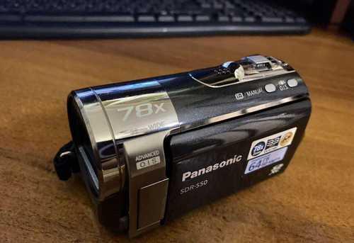 Видеокамера с крутым зумом Panasonic sdr-s50