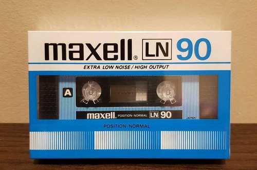 Аудиокассета новая Maxell LN 90