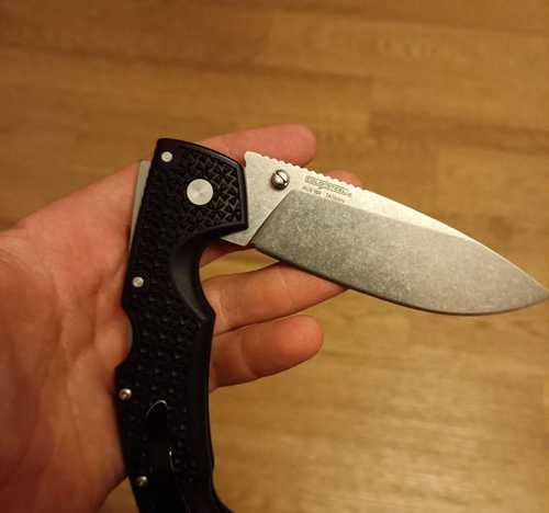 Нож cold steel voyager large drop plain edge