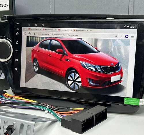 Магнитола Android Kia Rio 3 CarPlay