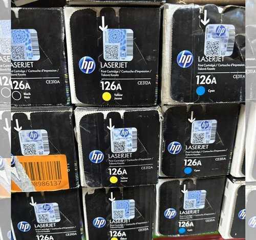 Тонер-картриджи HP 126A комплект