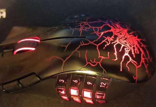 Мышь razer naga molten sp