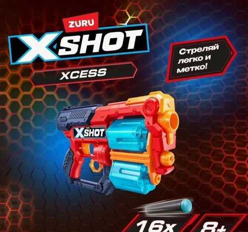 Бластер для стрельбы zuru X-Shot TK-12 новый