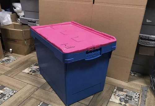 Ящик пластиковый с крышкой