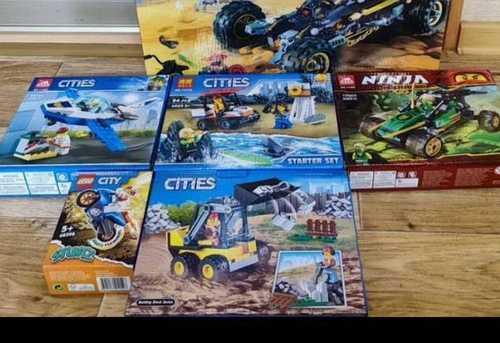 Конструктор аналог lego City,Ninjago