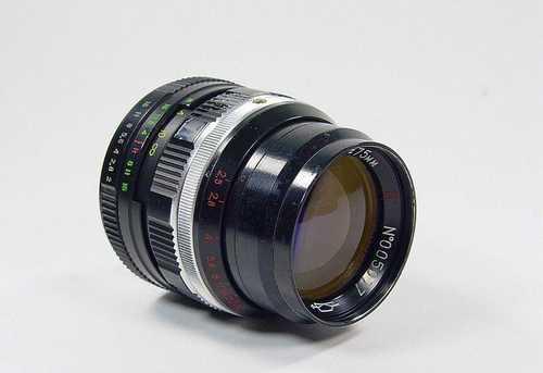 Кино объектив кмз ро2-2м f/2 75mm М42