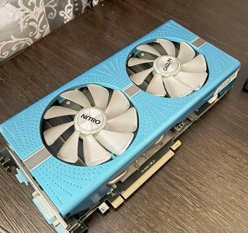 Видеокарта rx580 sapphire nitro  se 8gb