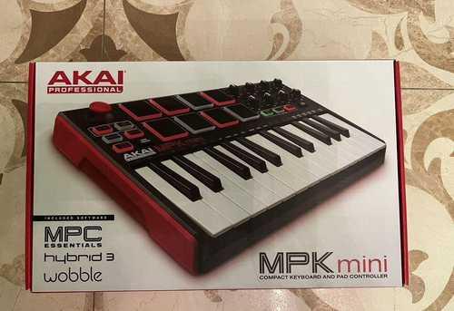 Midi-клавиатура akai mpk mini mk3