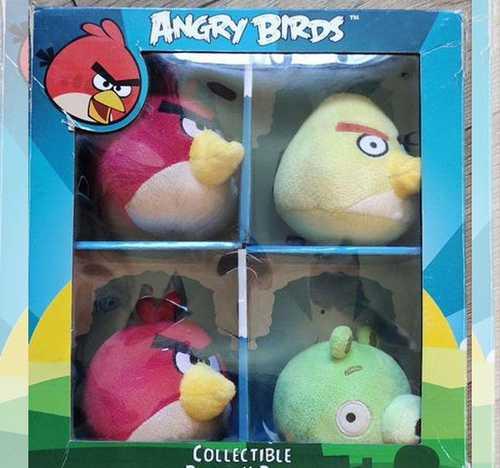 Мягкие игрушки angry birds