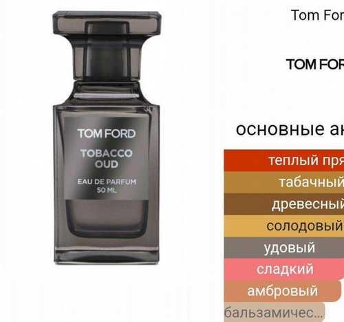 Tom Ford tobacco oud