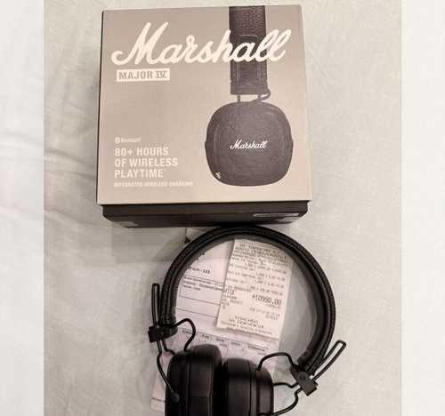 Наушники marshall major 4 гарантия