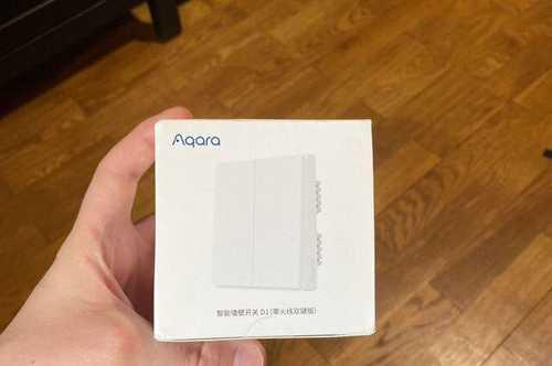 Xiaomi aqara d1 двухклавишный с нейтралью