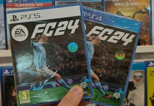Диск EA FC 24 для PS4 и PS5 (новый, рус. версия)