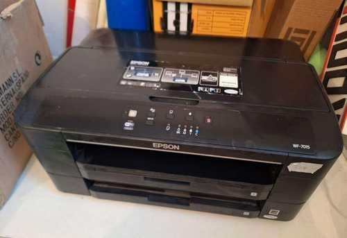Принтер струйный А3 Epson WF-7015