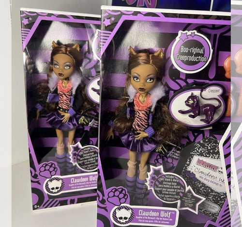 Кукла monster high клодин вульф creeproduction