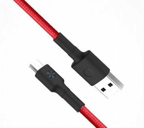 Кабель ZMI AL603 Micro-USB braided cable (1m) Red