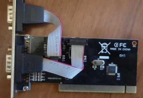 Плата расширитель COM портов RS-232 - PCI